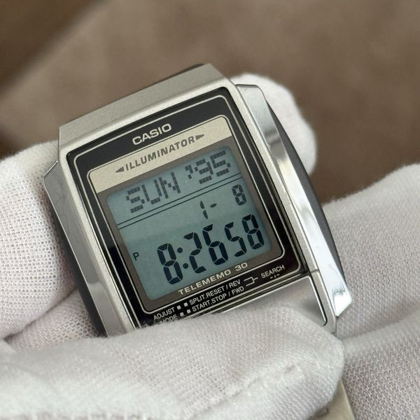 Vintage Casio A210 Telememo 30 Illuminator Digital Menâ s Watch 1637 ...