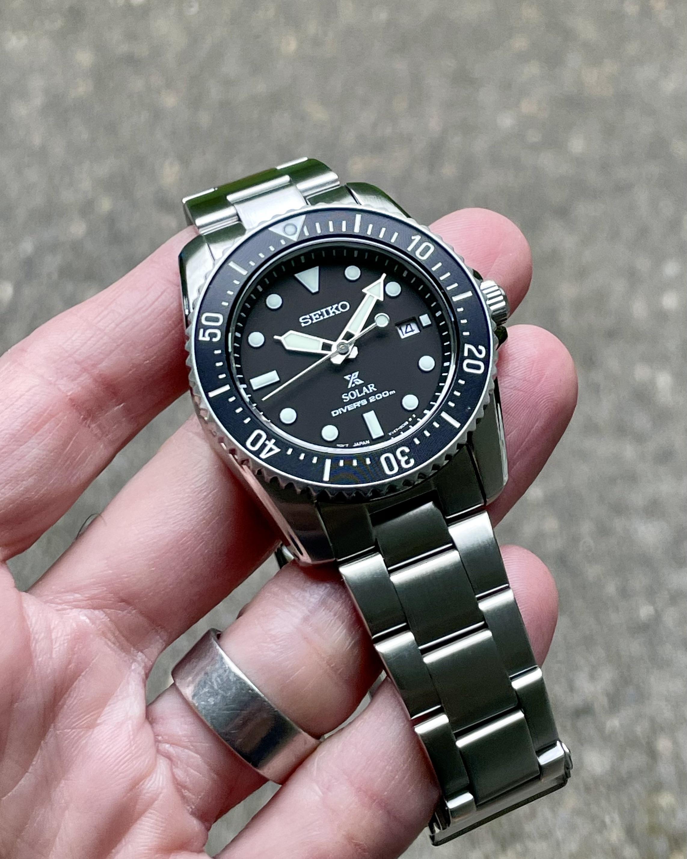[WTS] 38.5mm Seiko SNE573 Solar Diver full set with bonus Islander ...