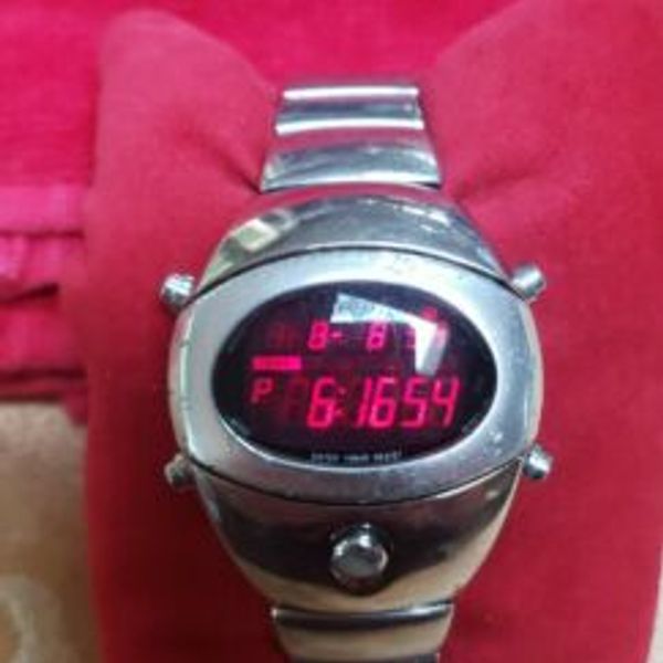 Very Rare Pulsar Spoon by SEIKO SPACE AGE AMAZING LCD DIGITAL WATCH ...