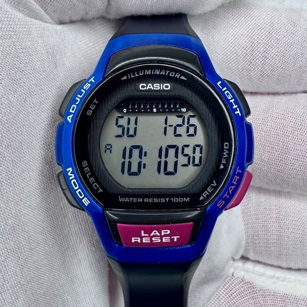 Casio LWS-1000H Illumiator Women's Alarm/Chrono/LapCounter Watch 37mm ...