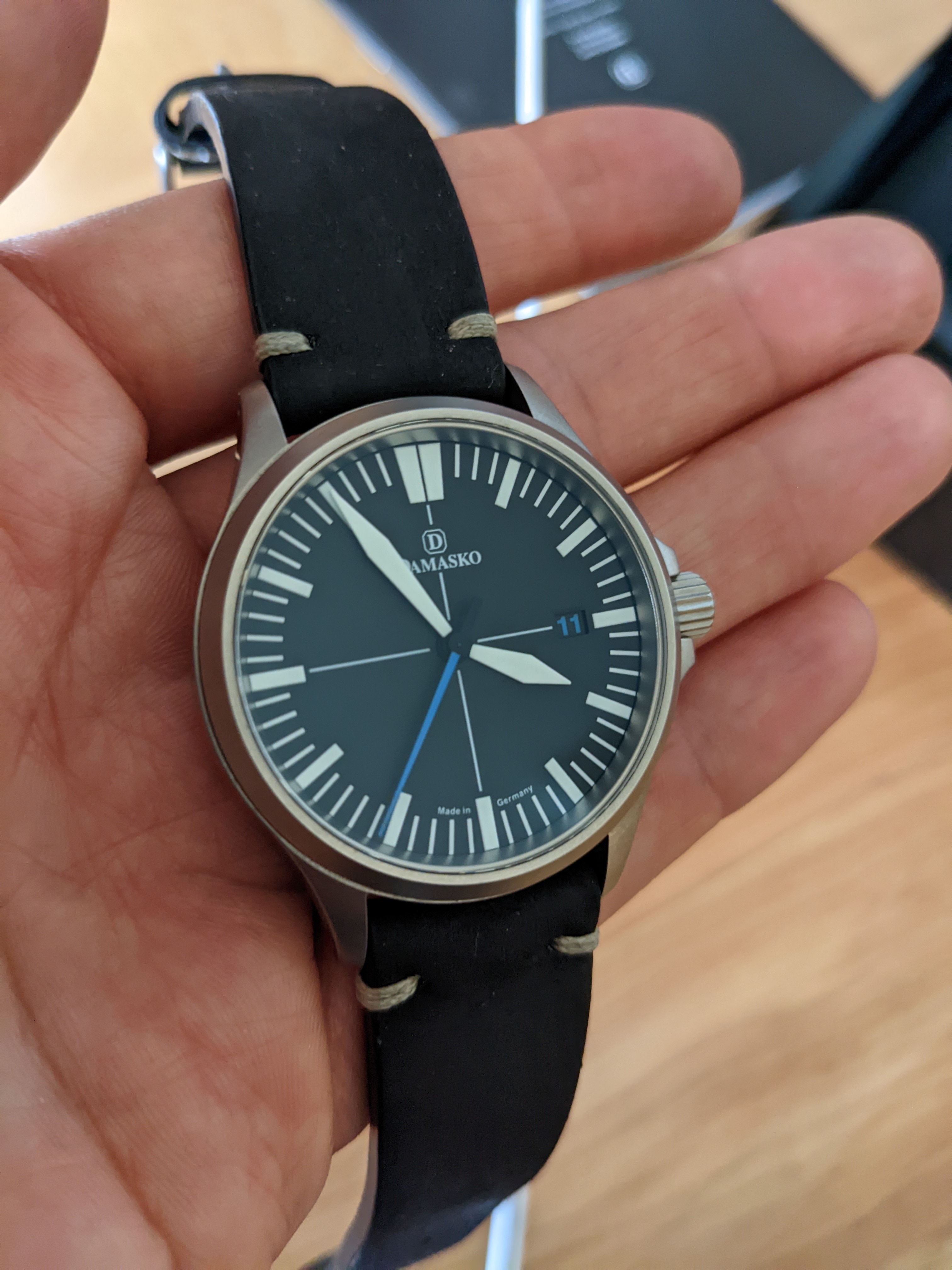 [WTS] Damasko DS30 Blue Seconds - PRICE REDUCED | WatchCharts Marketplace