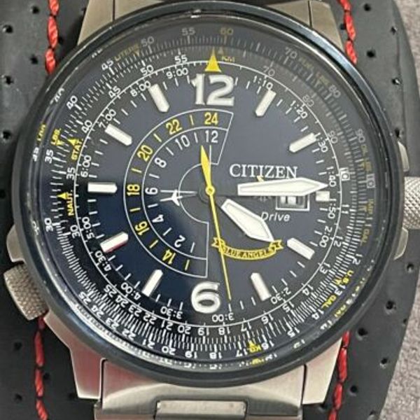 Citizen (BJ7006-56L) Promaster Nighthawk Blue Angels Eco-Drive ...