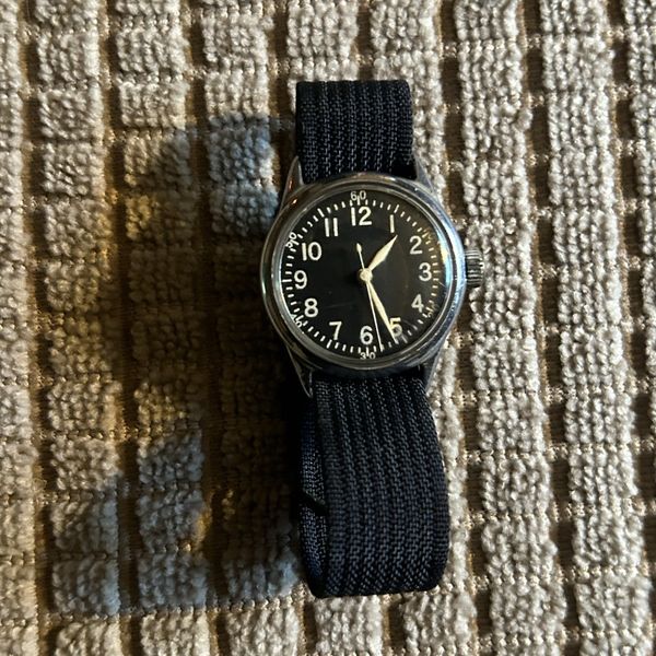 WW2 1943 U.S. Military Issued Bulova A11-Hack Wrist Watch AF43 ...