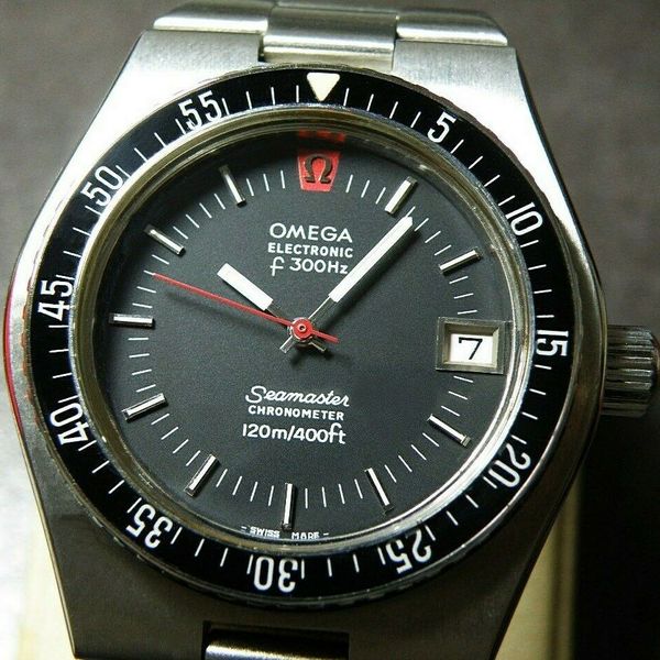 OMEGA Seamaster F300Hz Electronic Chronometer Ref. 198.0005 Quartz/ MEN ...