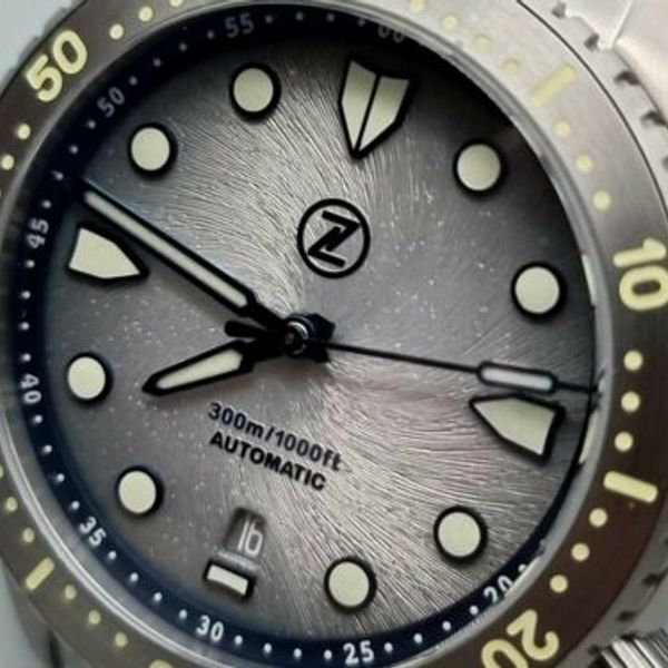 Zelos Mako v3 Titanium, Storm Grey, 1200Hv Hardening Coating, 300m ...
