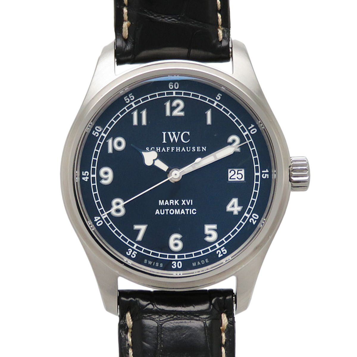 IWC Mark 16 Men's IW325516 Self-winding box with guarantee [Watch ...