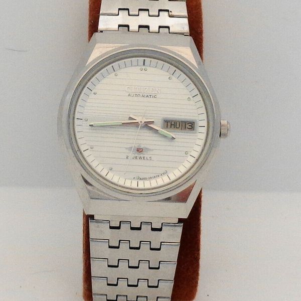 Vintage Men's Citizen Stainless Automatic 21 Jewel Wristwatch for Parts/Repair | WatchCharts ...