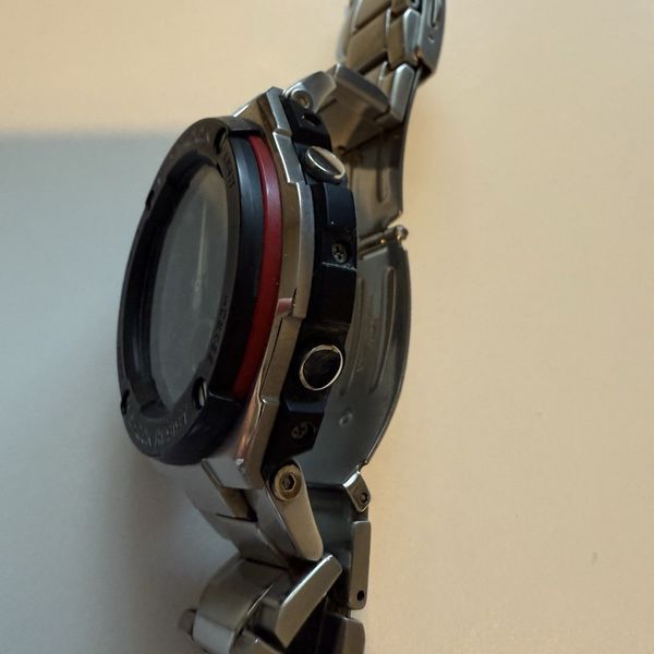 Mens Casio G-Shock Multi Band 6 Tough Solar Watch Ref GST-W100D Quartz ...