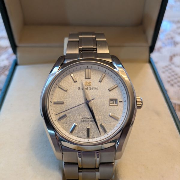 New CUSTOM 40MM MOD GRAND SEIKO HIGH BEAT Linen Dial PREMIER NH35 ...