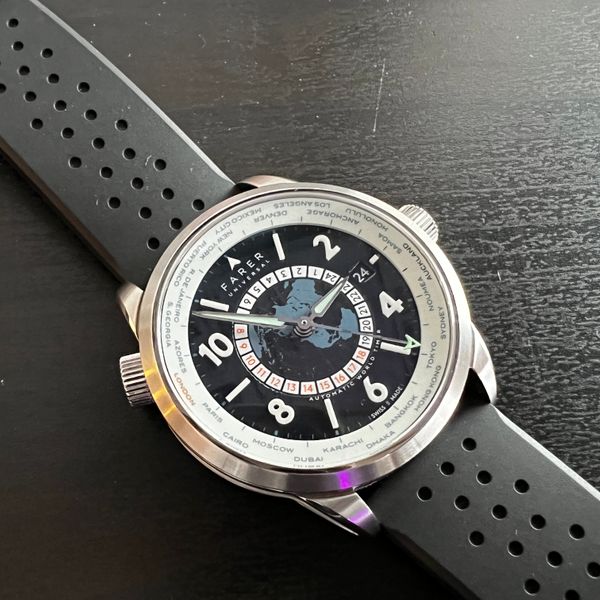 [WTS] Farer Roche Worldtimer + Fitted Farer Bracelet | WatchCharts ...