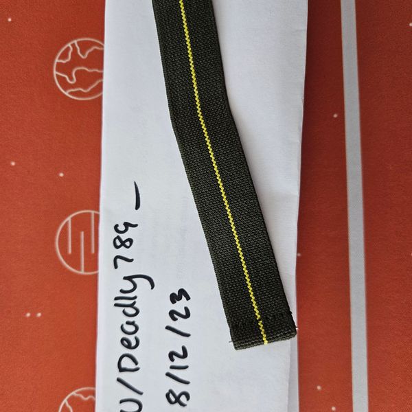 [WTS] Delugs Elastic Loop Green/Yellow 20mm / 140mm $15 shipped ...