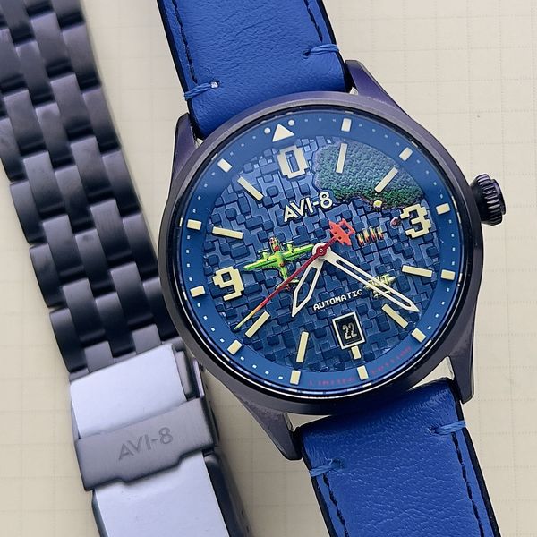 [WTS] Avi-8 Capcom 1942 Automatic Pixel Limited Edition Gunmetal Ace AV ...