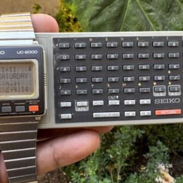 Vintage Seiko UC 2000 & 2100 UC Keyboard W Original Box & Manual New ...