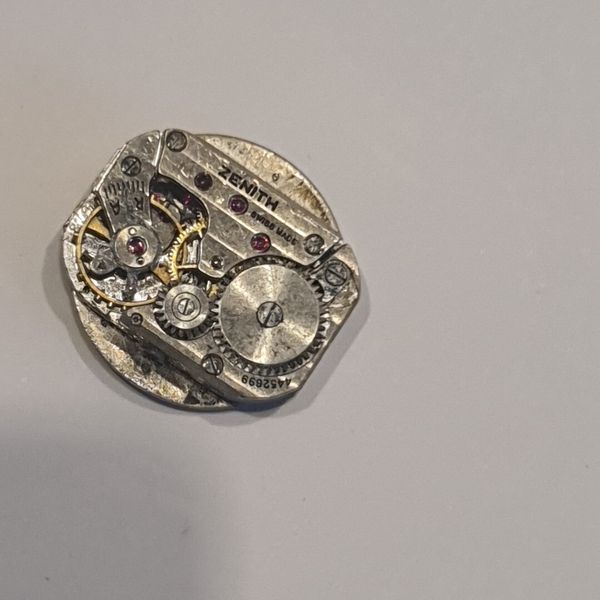 Zenith Lady Complete Movement Baguette Working And Dial With Hands ...