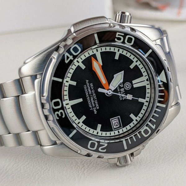Deep Blue Precision Dive watch Automatic 1500m | WatchCharts Marketplace