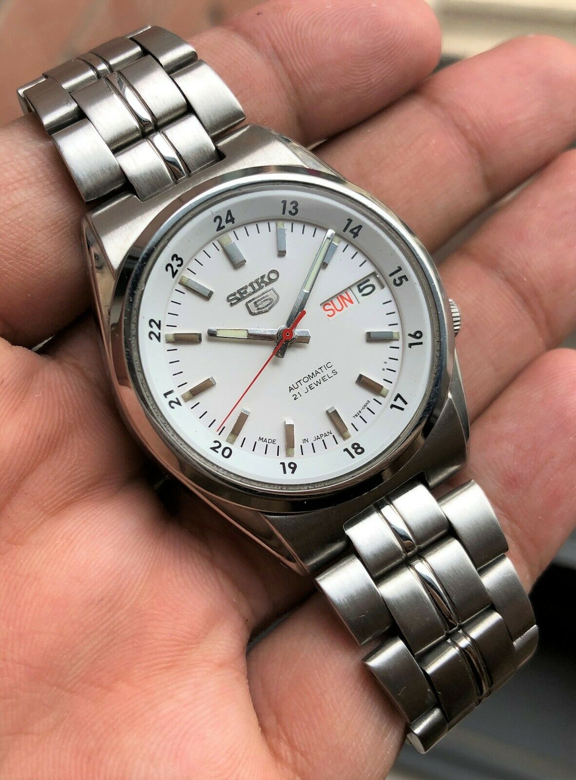 Seiko 5 SNKJ05 Price as of May 2026 | WatchCharts