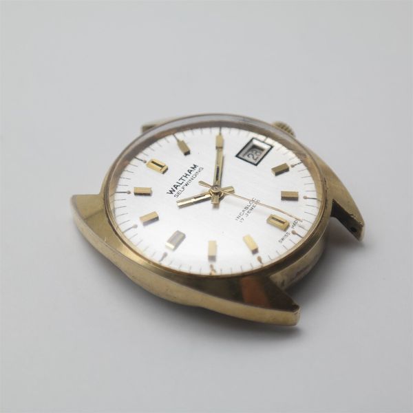 Vtg Men's Waltham Self Winding 17J Automatic watch 34mm Excellent ...