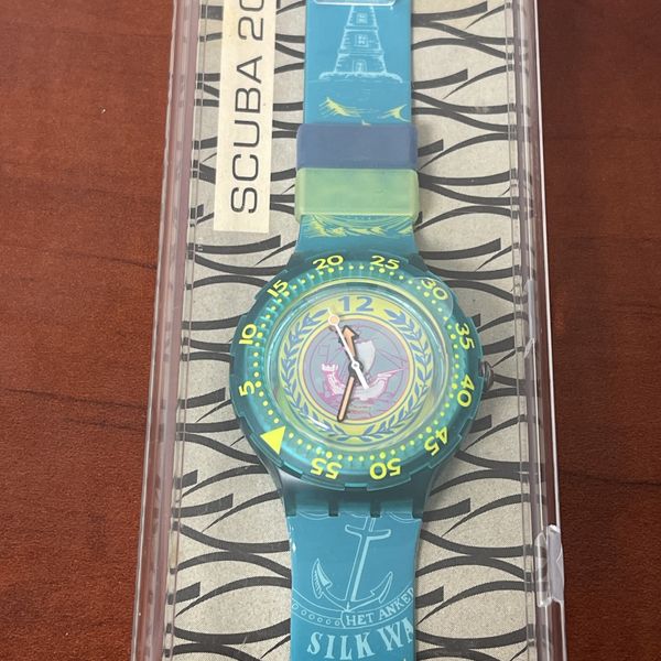 SWATCH SCUBA 200 - SDG105 - SHIP OF GLORY - 1994 | WatchCharts Marketplace
