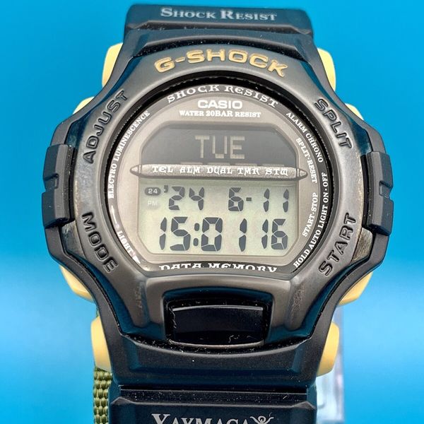 CASIO VINTAGE G-SHOCK DWM-100RX-3AT Xaymaca Giappone Y 1999 in scatola ...