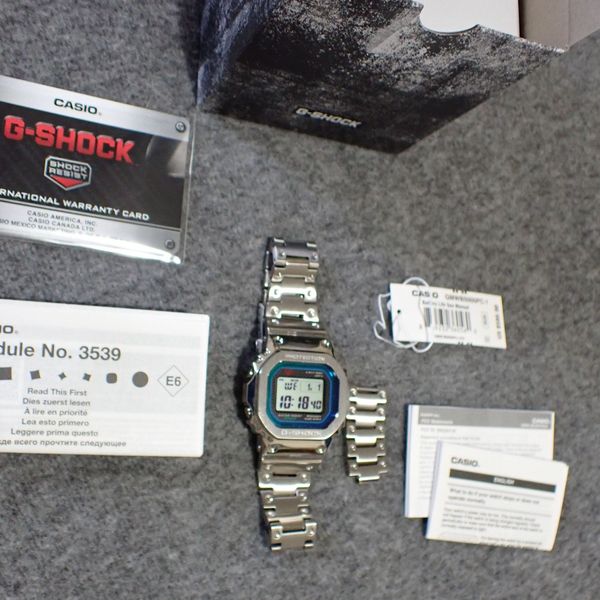 FSO Casio G-Shock Digital Full Metal Polychromatic Connected Solar GMW ...