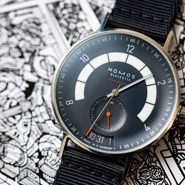 FS: NOMOS Glashütte Autobahn Neomatik 41 Date Midnight Blue | WatchCharts Marketplace