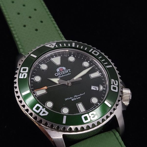 Orient Triton Automatic Green Dial Men's Watch RA-AC0K02E10B ...