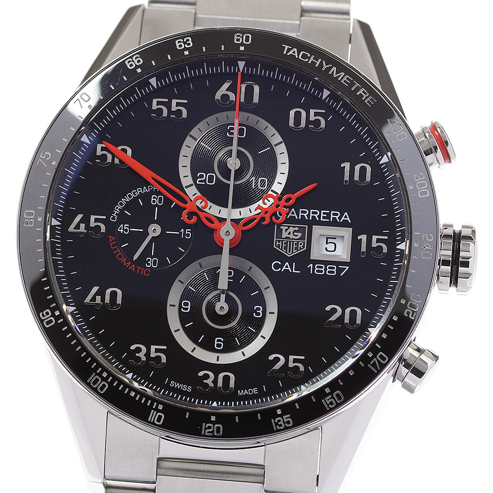 Beautiful goods ★ With warranty [TAG HEUER] TAG Heuer Carrera Time ...