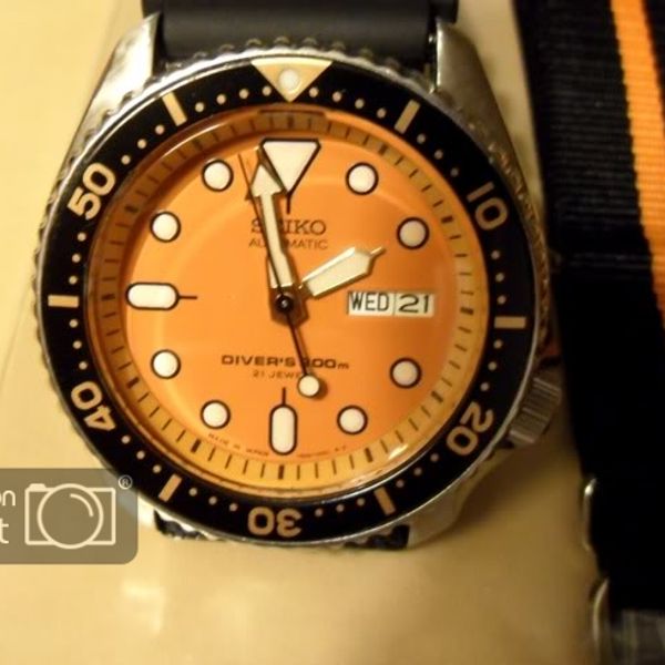 FS: SKX011J Orange Seiko Diver SOLD | WatchCharts