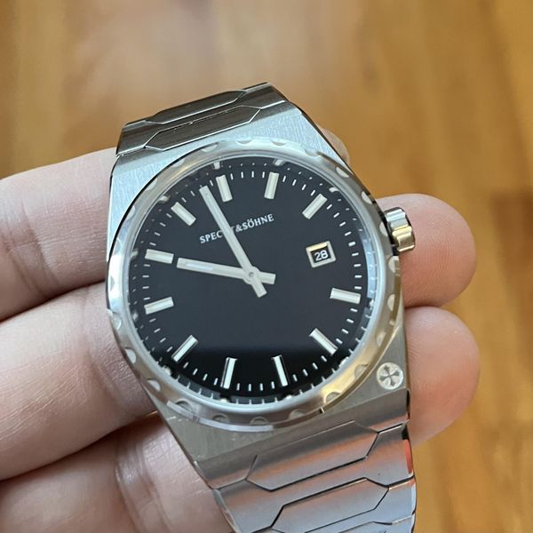 [WTS] Beautiful New Specht & Sohne 222 Quartz Watch in Black Dial ...