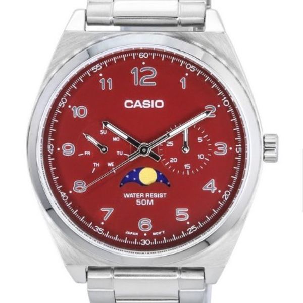 [New Design !] Casio Moon Phase/Moonphase Dress Watch MTP-M300D-4A ...