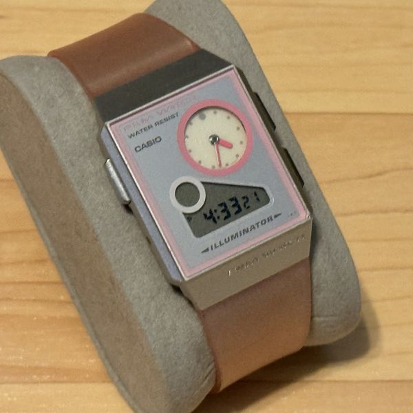 [WTS] Casio FS-04 Dual Time Pela Film Watch Analog Digital 2301 Module ...