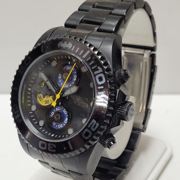 Invicta Batman DC Stainless Steel Quartz Chronograph Watch ...