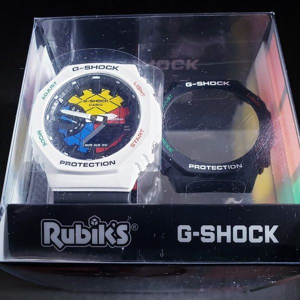 For sale: Brand new Casio Rubik's X G-Shock "Casioak" Limited Edition ...