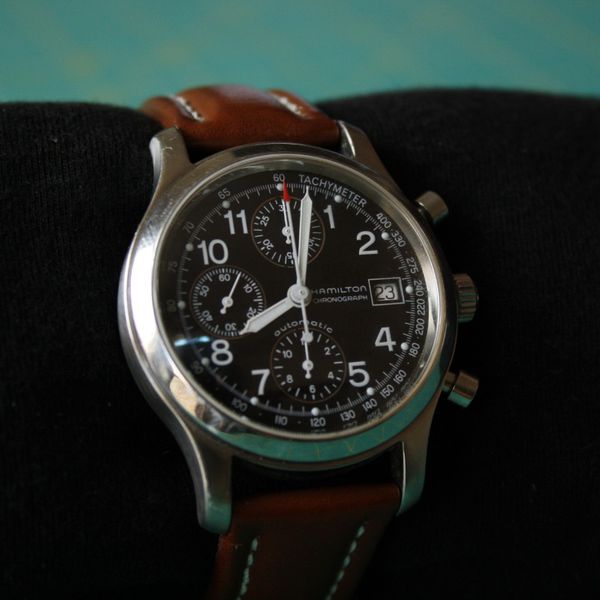Hamilton Khaki Chrono 3828 - Valjoux 7750 Movement - $750 obo ...