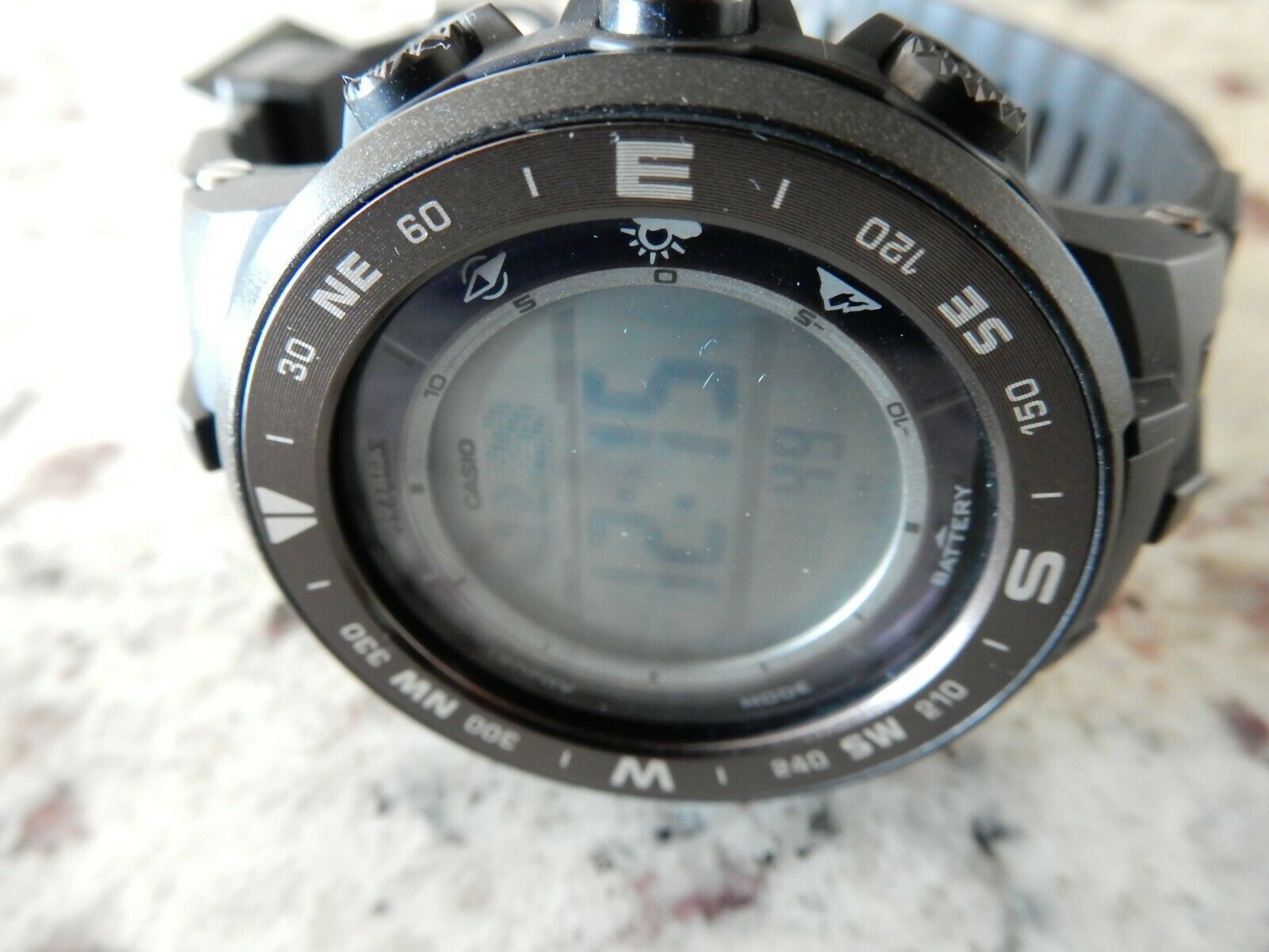 Casio Pro Trek Black Resin Men's Wristwatch (PRG-330-1) | WatchCharts