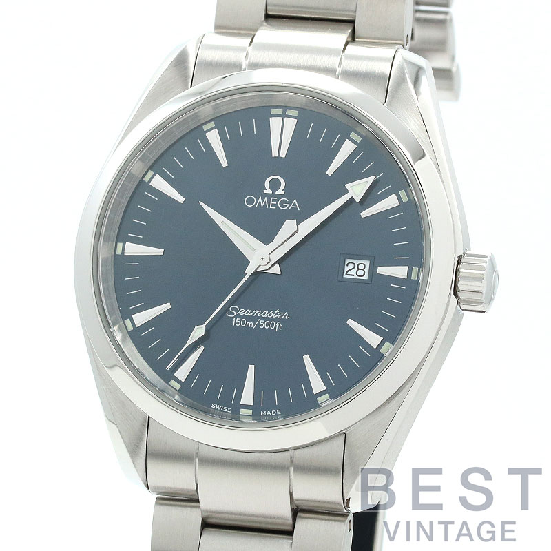 [Overhauled] Omega [OMEGA] Seamaster Aqua Terra 2518.80 Men's Blue ...
