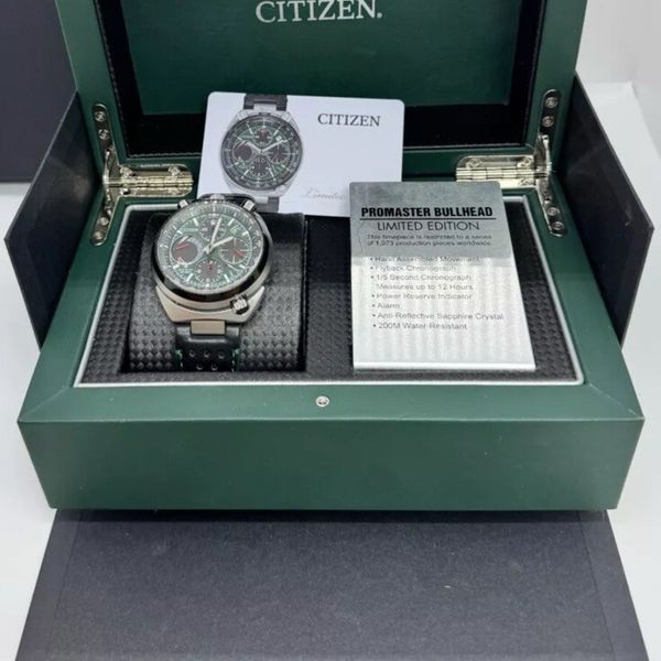 Citizen Limited Edition Promaster Bullhead Racing Chronograph - 194/ ...