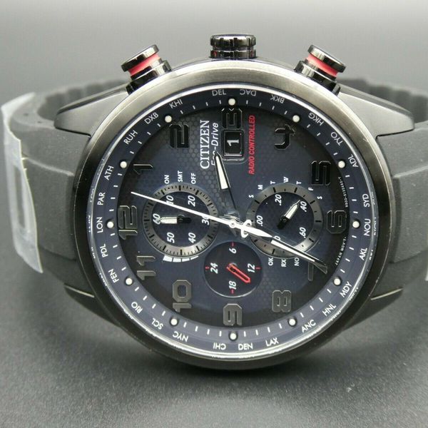 Citizen Eco Drive Radio Controlled H800-S095191 Limited Ed AT8035 World ...