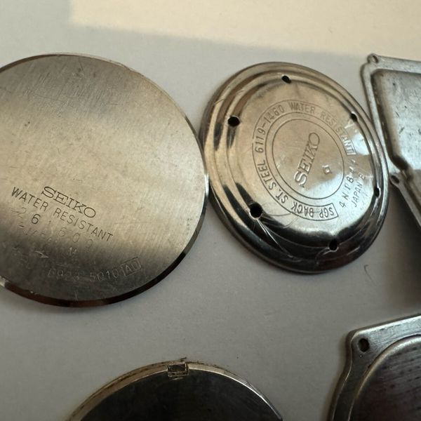 Seiko, Casio, Timex + More Watch Back Cases | WatchCharts Marketplace