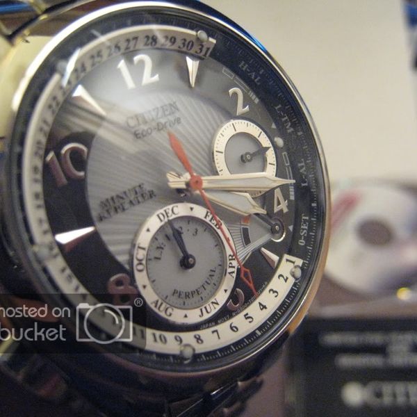 SOLD---FS: Citizen BL9000-59F Mens Watch Eco-Drive Calibre 9000 Minute ...