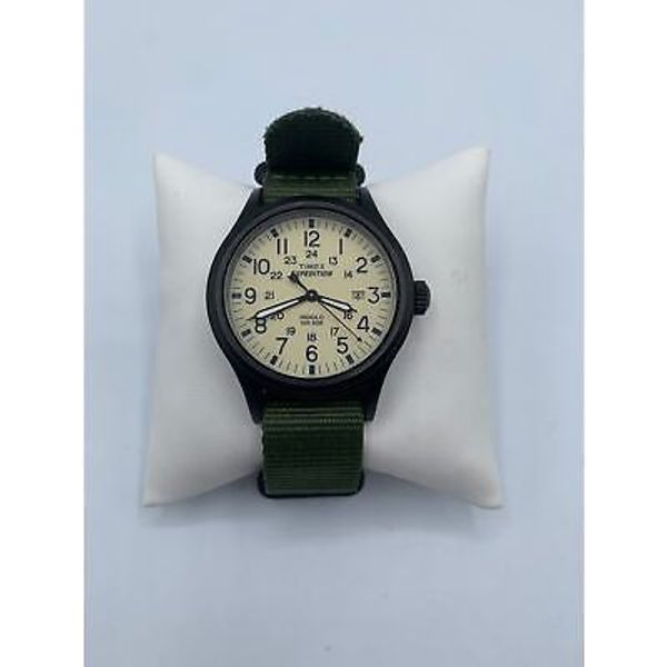 Timex Men's TW4B15500 Expedition Scout 40mm Nylon Slip-Thru Strap Watch ...