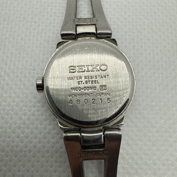 Seiko 1N00-0GM0 Blue Dial Quartz Women's Wrist Watch | WatchCharts ...