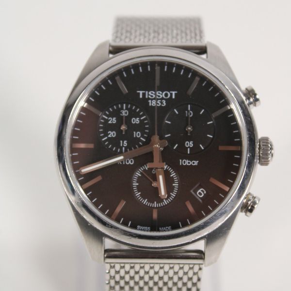 Tissot PR100 Chronograph Mens Watch T101417A | WatchCharts Marketplace