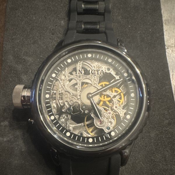 Invicta 1848 Russian Diver Lefty Mechanical Skeleton Ceramic watch ...