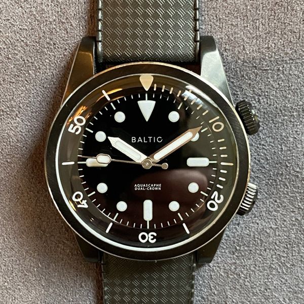FS: Baltic Aquascaphe Dual Crown PVD [$460 USD] | WatchCharts Marketplace