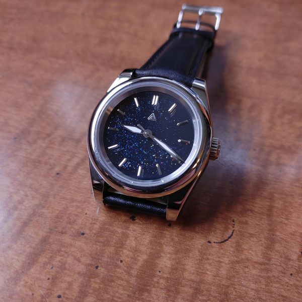 [WTS]Custom Built NH35 Stardust Dressy Watch with Lucius Atelier Dial ...
