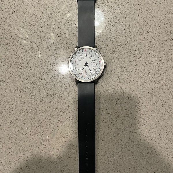 Orient EM58-C2 titanium, Slide rule dial, 21-jewel automatic, minimal ...