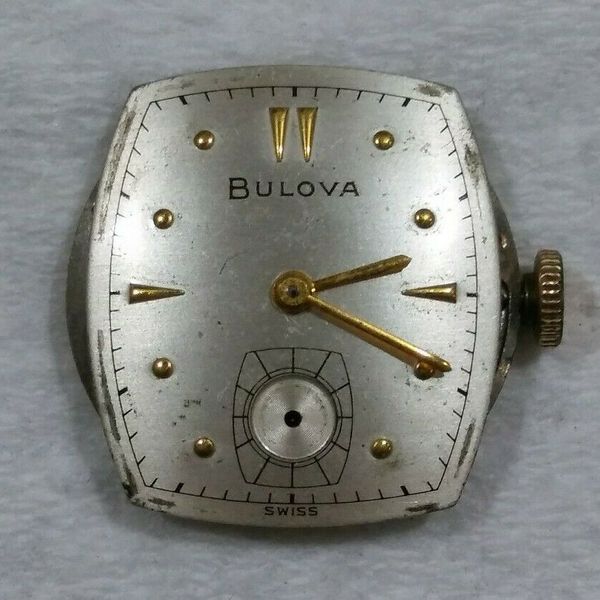BULOVA 10BT Watch Movement - 17 Jewels - L2 - Manual Wind - Swiss ...