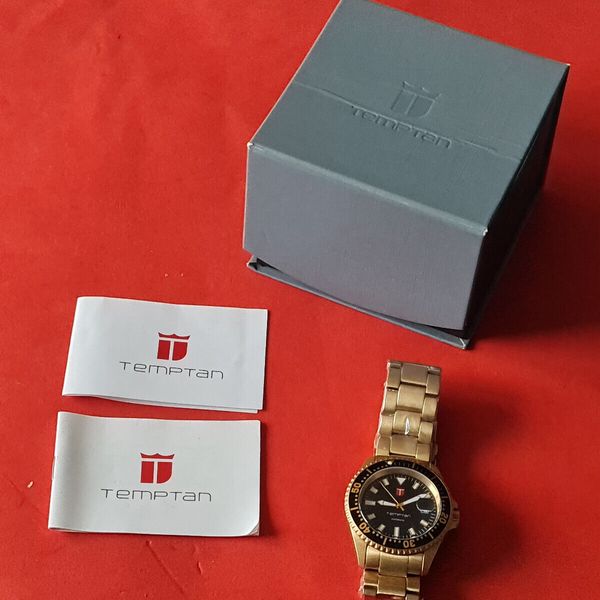Men's Wristwatch Temptan Automatic with Watch Box from the 2000s ...