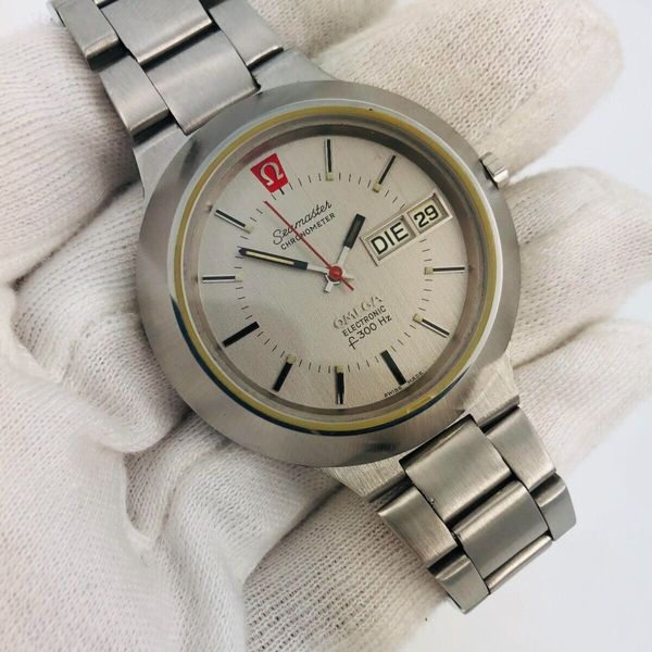 Omega Seamaster "The Cone" f300Hz Chronometer Watch/Watch Cal. 1260 Ref ...